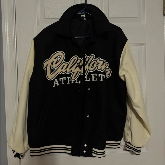 Jackets & Coats | California Black White Letterman Jacket | Poshmark